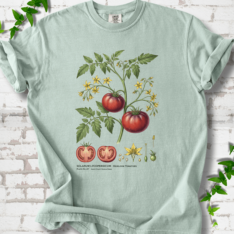 Vintage Tomato T-Shirt | Comfort Colors™ Gardening & Veggie Grower Tee ...